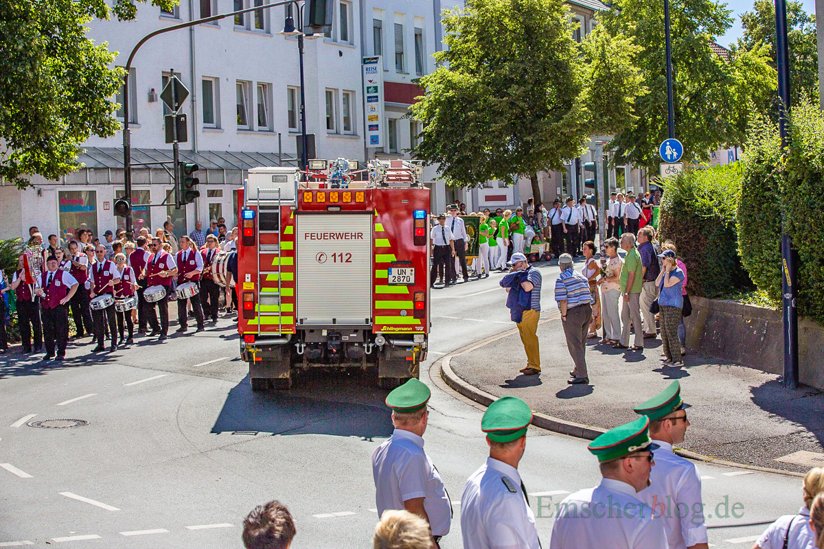 Festumzug der Bürgerschützen bei echtem Königswetter · Emscherblog ...